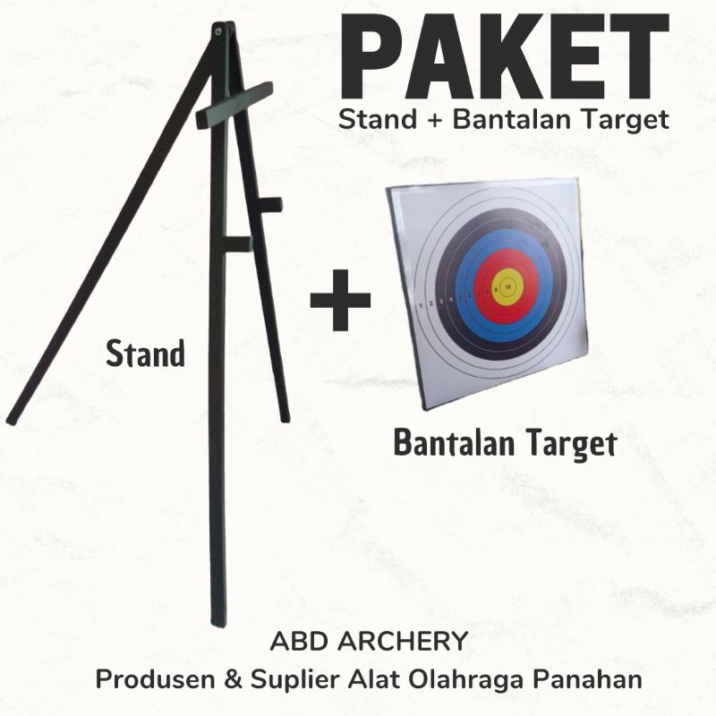Jual PAKET STAND + BANTALAN TARGET PANAHAN | Shopee Indonesia