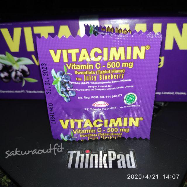 Jual Vitacimin Vicee Xonce (harga pertablet) Vitamin C 500mg | Shopee ...