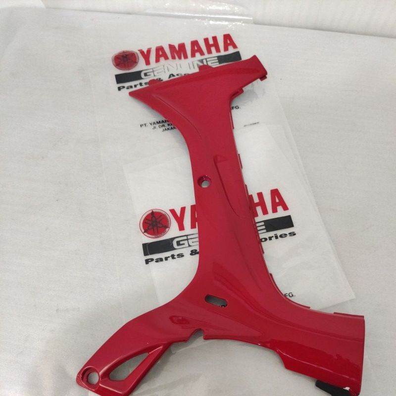 Jual COD Sayap Tebeng leksil Legshield inner dalam KIRI MERAH Yamaha ...