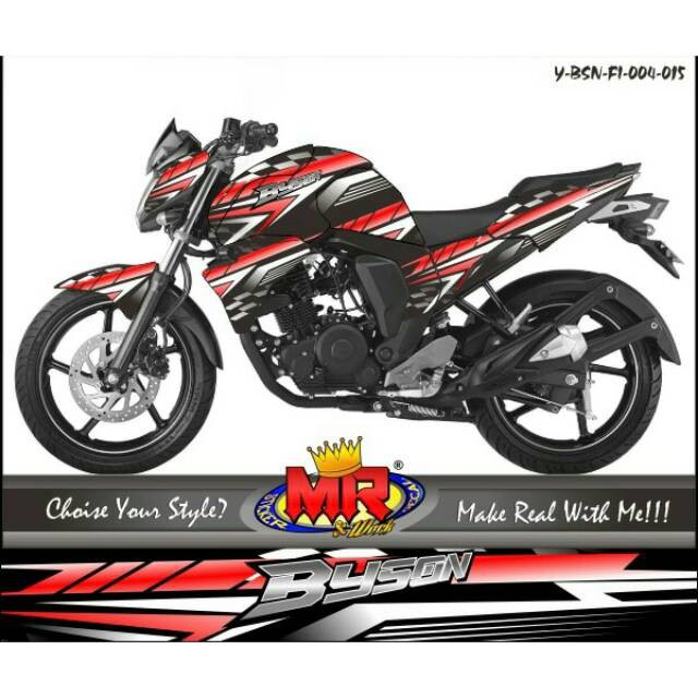Jual Decal Premium New Byson Fi Stiker Sticker semi full desain keren ...