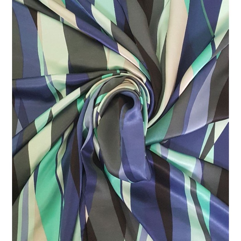 Jual kain sutra asli 100% kain sutra motif 22mm mulberry pure silk ...