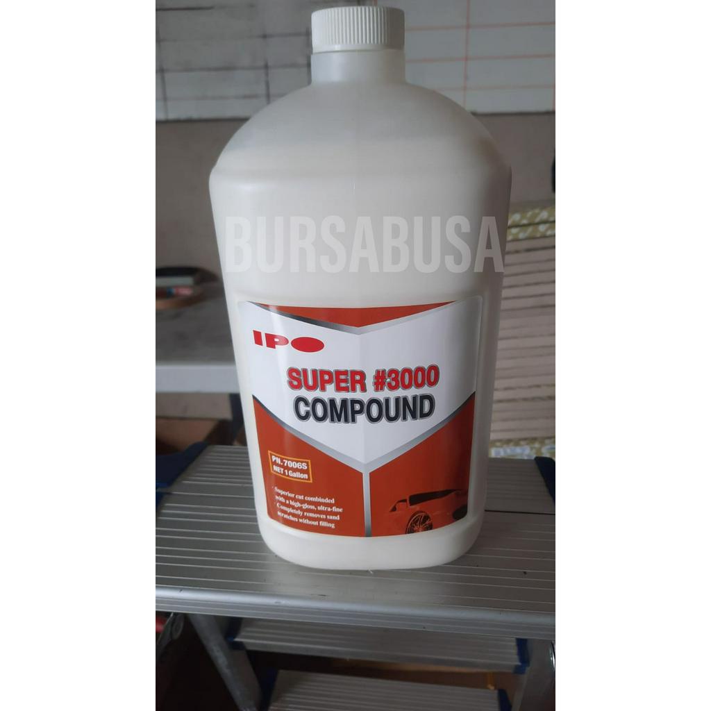 Jual IPO Super #3000 Compound 7006S Kemasan Gallon | Shopee Indonesia