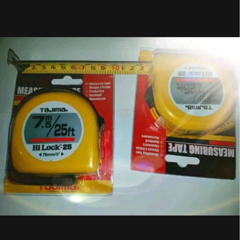 Jual TAJIMA Meteran Roll 7.5 Meter Made In Japan | Shopee Indonesia