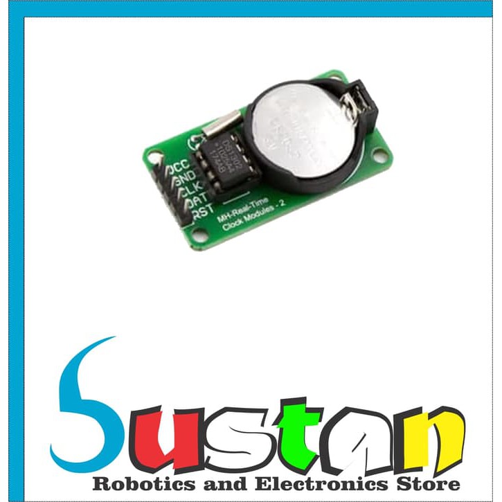 Jual DS1302 RTC Timer MH-Real-Time Clock Module-2 Battery Module ...