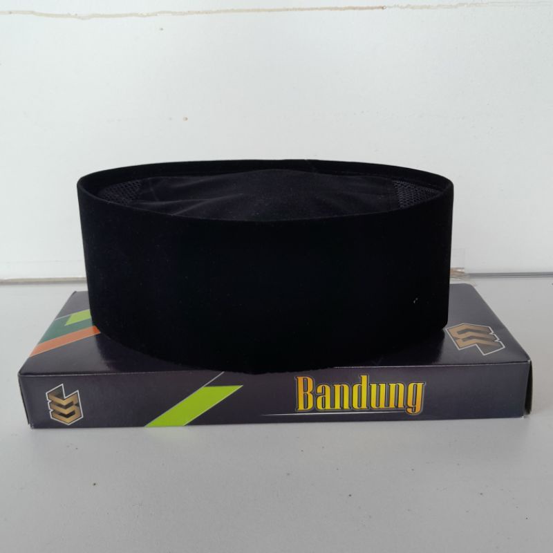 Jual Peci hitam nasional AC songkok nasional kopiah nasional peci hitam ...