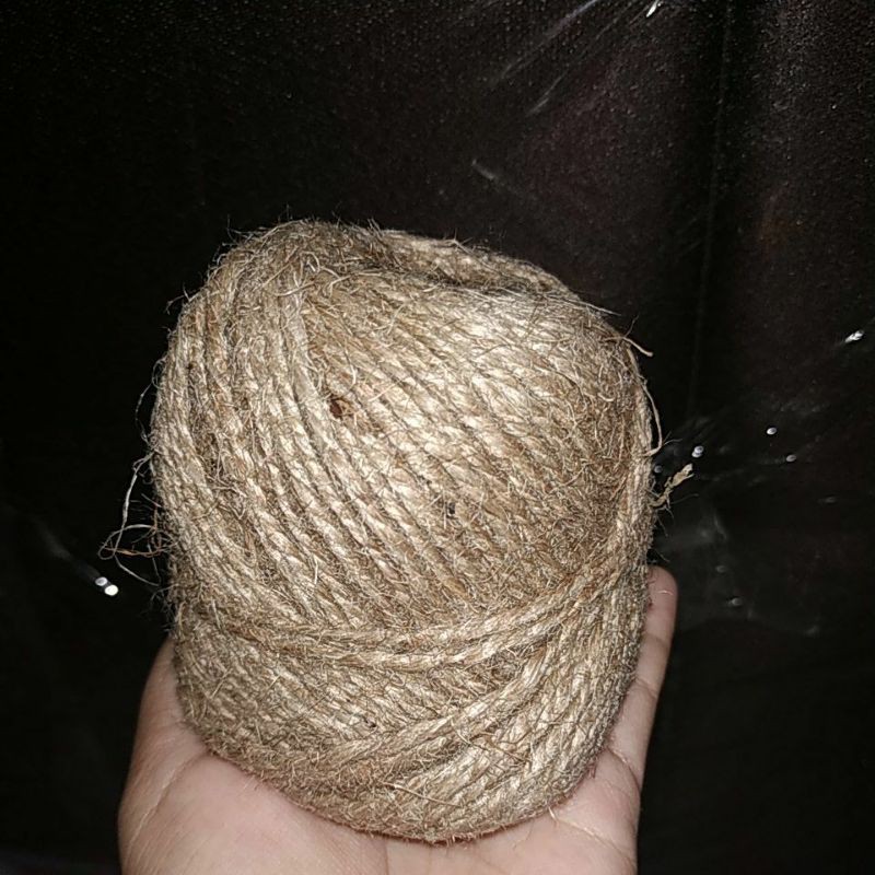 Jual tali rami/tali goni gulungan 3ply 2 ply tali Pramuka 50meter ...