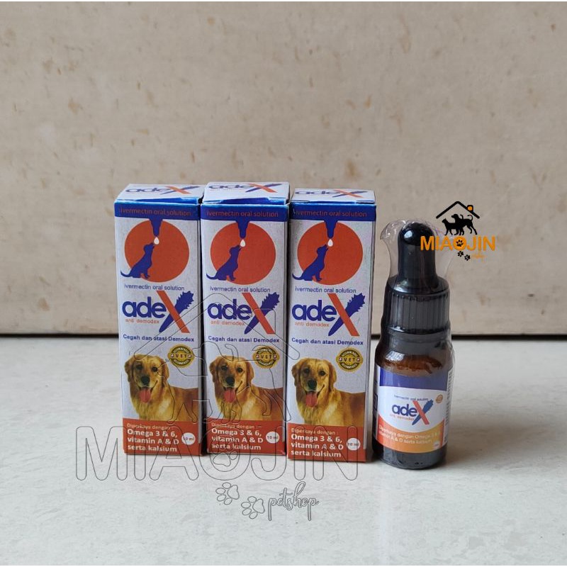 Jual ADEX Obat Anjing Gatal Sakit Jamuran Jamur Koreng Kudis Borok ...