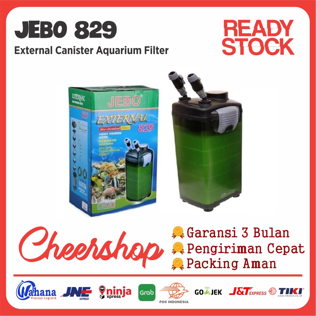 Jual JEBO 829 External Canister Aquarium Filter not Resun Sunsun Hailea ...