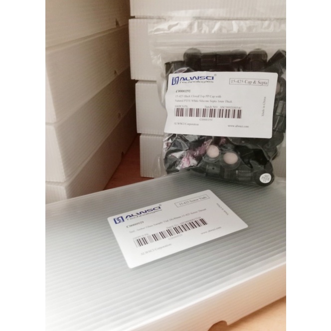 Jual Sample Vial 5 ML Botol Vial Amber Complete with Cap and PTFE Septa ...