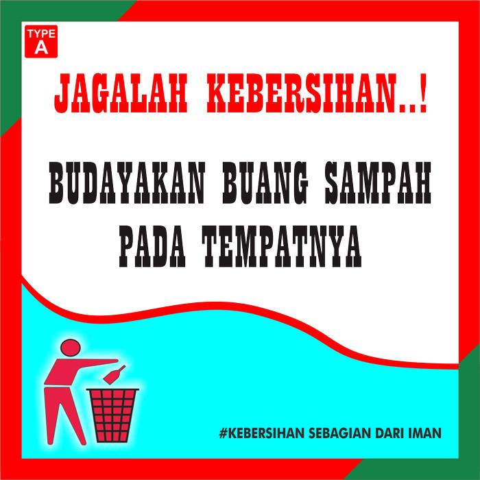 Jual Banner/Spanduk Jagalah Kebersihan | Shopee Indonesia