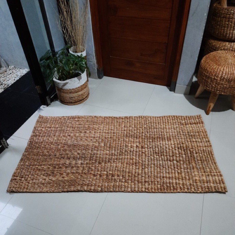 Jual karpet / rug enceng gondok 100x150 cm | Shopee Indonesia