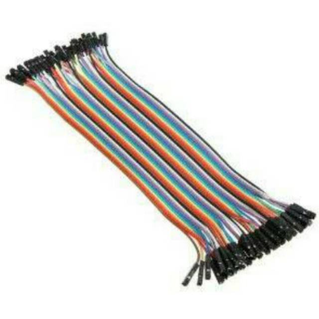 Jual Kabel Cable Dupont Jumper Female To Female 20cm Isi 10 U/ Arduino ...