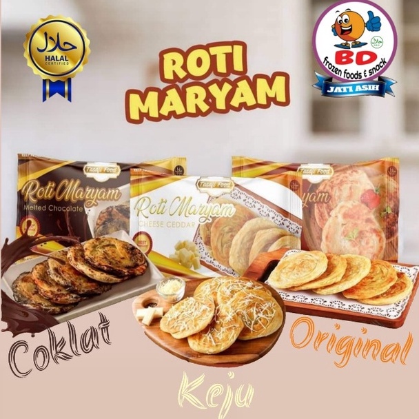 Jual Roti Cane Maryam ( Coklat,Keju,Original ) 400gr isi 5pcs | Shopee ...