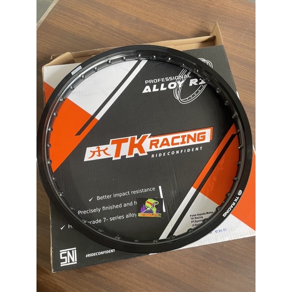 Jual Velg almunium TK Racing Ring 21 Lebar 160 36H 28H velg Trail klx ...