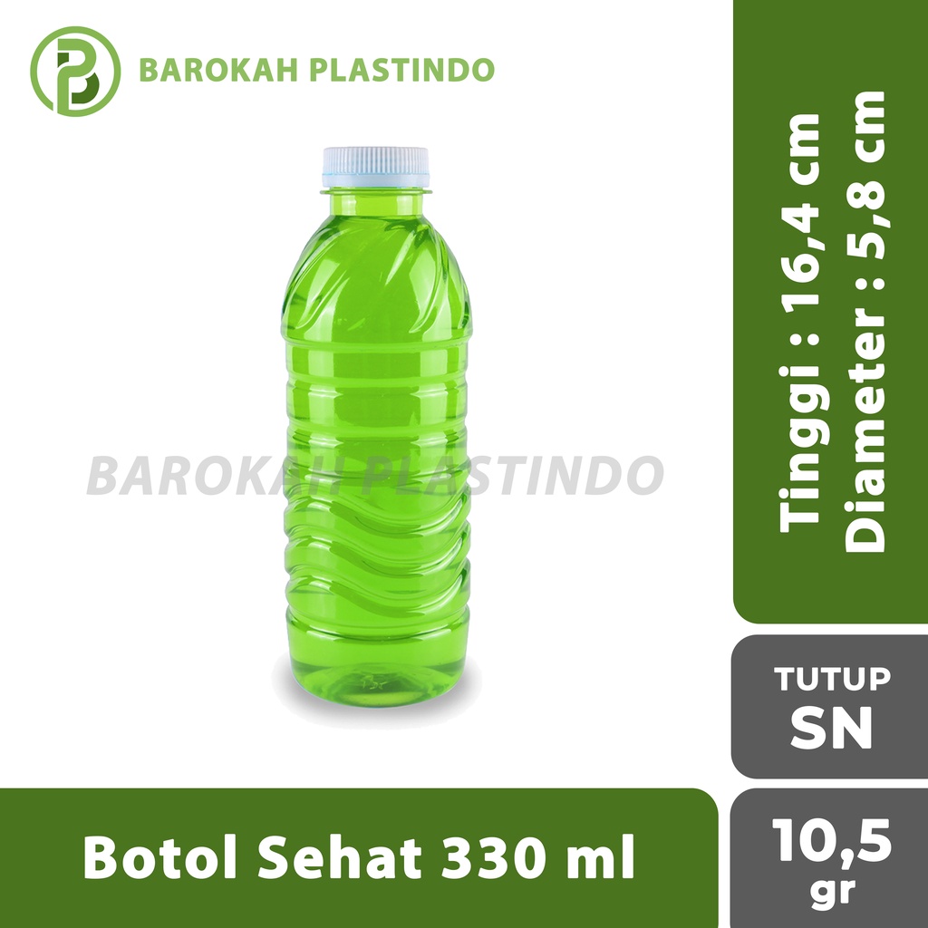 Jual Botol Sehat 330 ml / Botol Plastik 330 ml / Botol Aqua 330 ml ...