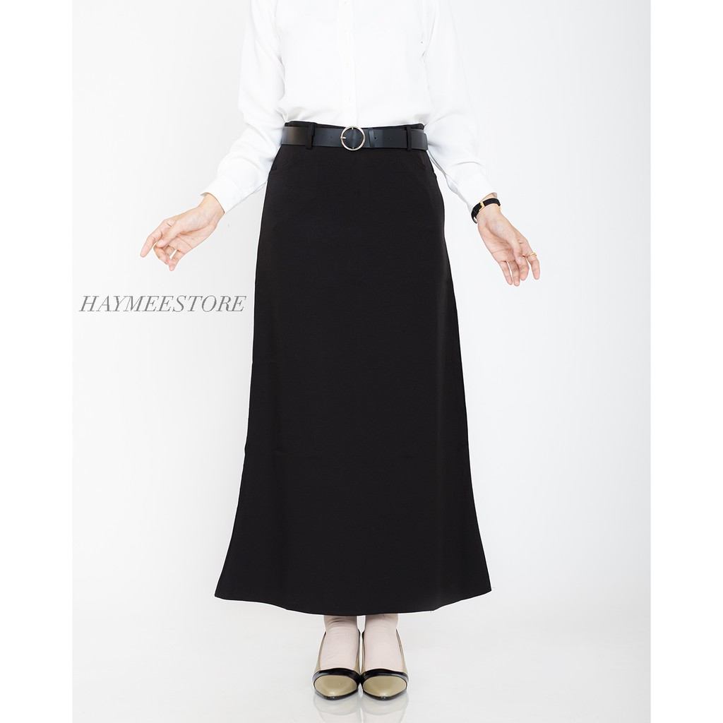 Jual HaymeeIDN - Rok Line A Kantor Wanita Office Skirt Woman Formal ...