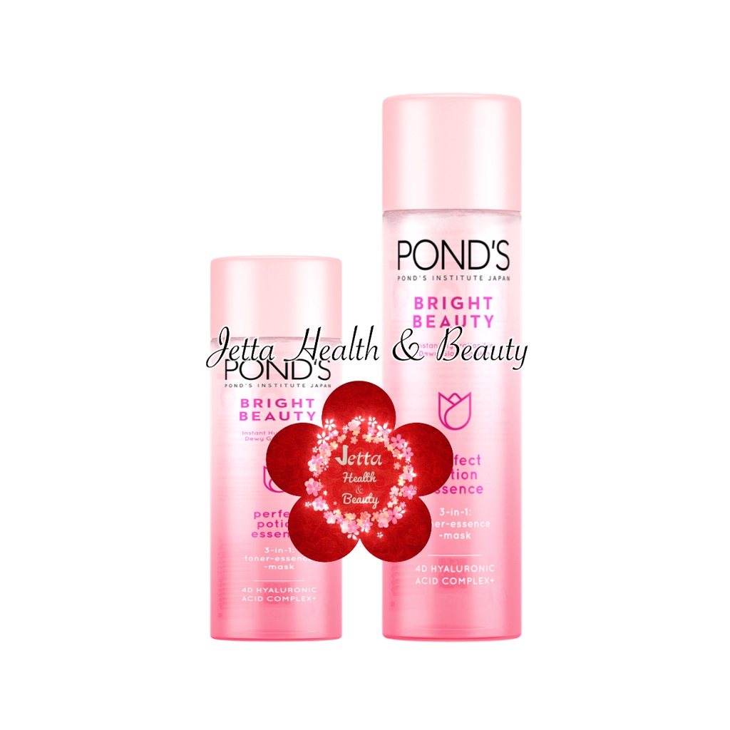 Jual Ponds Bright White Beauty Perfect Potion Essence Toner 50ml 110ml ...