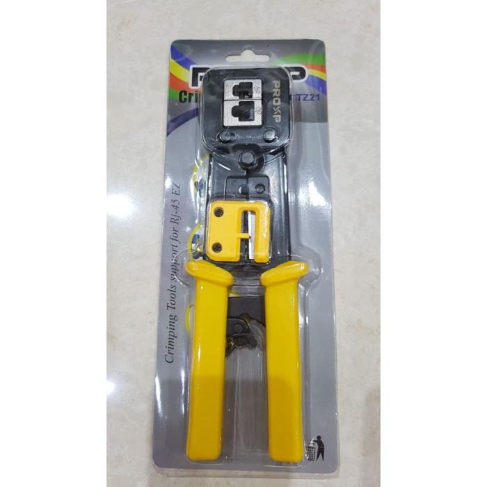 Jual Crimping | Pro Xp Crimping Tool Rj45 ( Ctzl2-01 ) Ez Easy Crimp ...