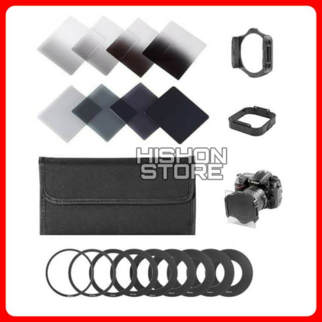 Jual Filter ND GND 8 Filter Komplit | Shopee Indonesia