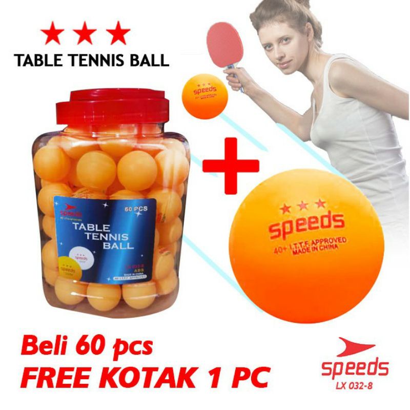 Jual bola pingpong ping pong tenis meja speeds original olahraga hobi tennis meja | Shopee Indonesia