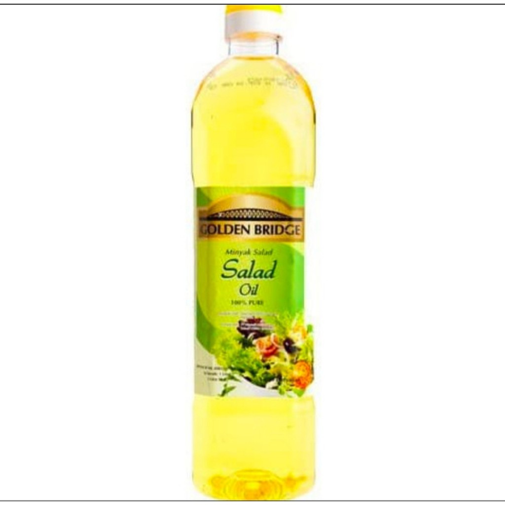 Jual Golden Bridge SALAD OIL 1 liter / Minyak Salad Premium | Shopee ...