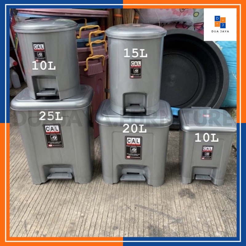 Jual SHINPO - Tempat Sampah Injak + Ember 10-15-20-25 Liter / Tempat Wadah Sampah Injak 840S ...