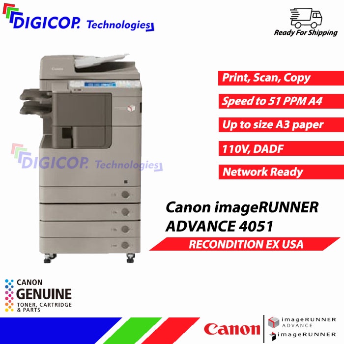 Jual Canon imageRUNNER ADVANCE IRA 4051 Rekondisi Ex USA | Shopee Indonesia