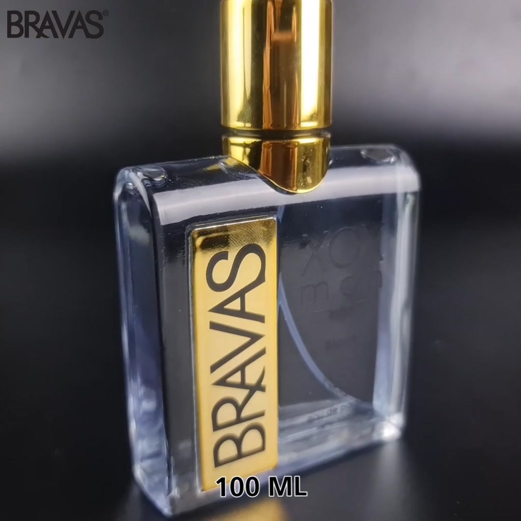 Jual BRAVAS Parfum Pria 100 ML XOX Man Eau De Parfum HALAL Perfume ...