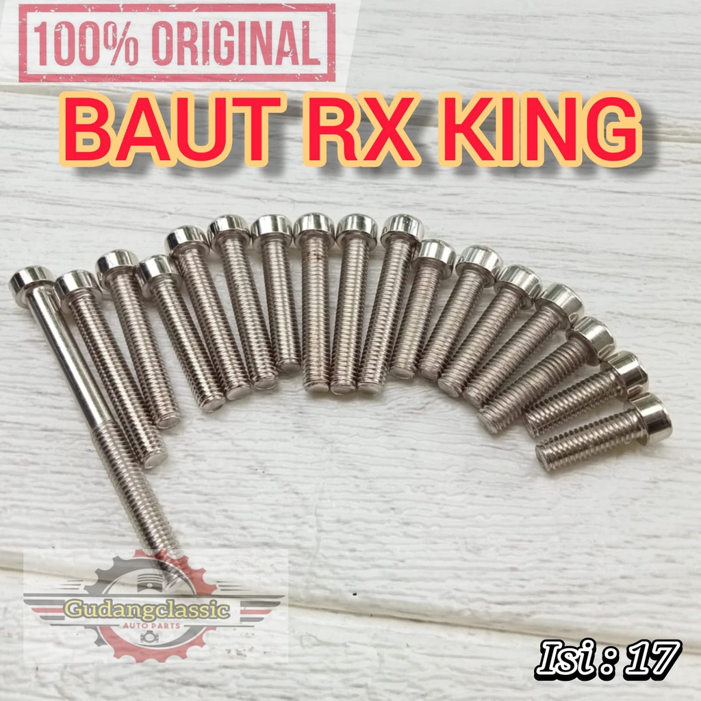 Jual BAUT RX KING BAUT MESIN RX KING SET | Shopee Indonesia