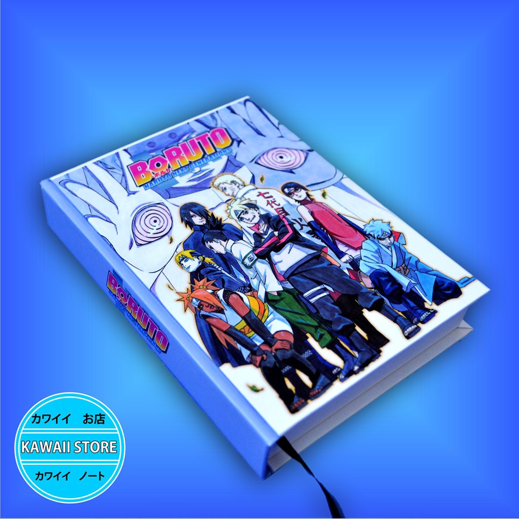 Jual Notebook / Pocket book Hard Cover Anime Naruto BORUTO UCHIHA ...