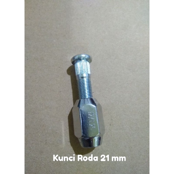 Jual Baut Roda Panjang + Mur Racing Chrome 12X1.25 Jimny Katana Harga ...
