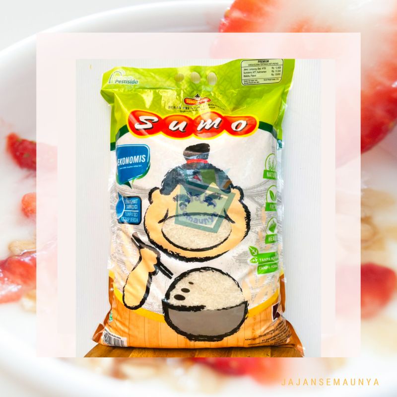 Jual Beras sumo permium 5 kg (merah) (hijau) | Shopee Indonesia