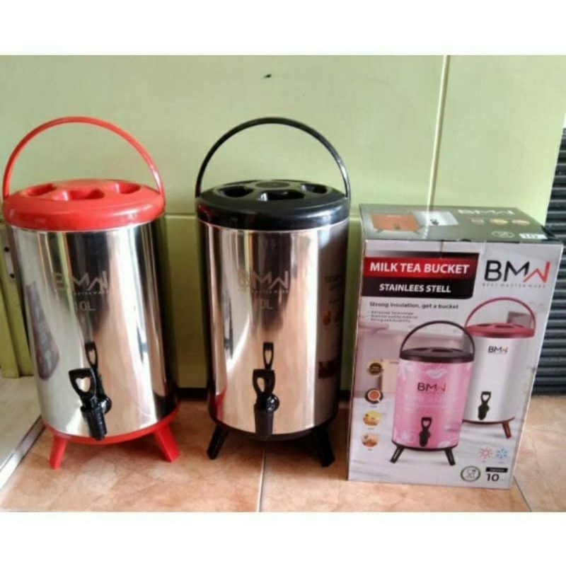 Jual MILK TEA BUCKET 10 LITER/TERMOS 10 LITER/TERMOS COFFEE 10LITER ...