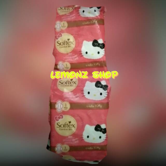 Jual SOFTEX HELLO KITTY SACHET | Shopee Indonesia