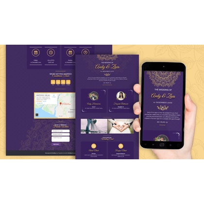 Jual Undangan Web Undangan Website Undangan Digital Undangan Pernikahan ...