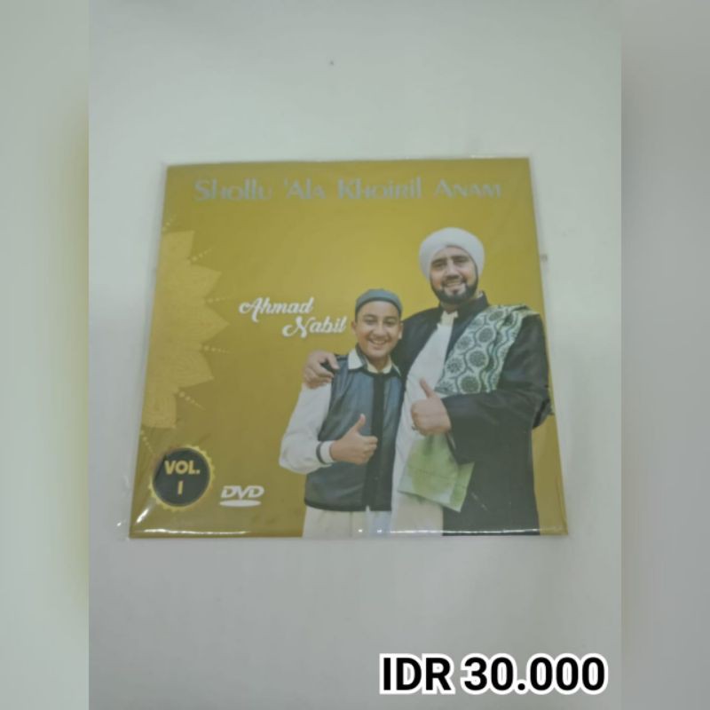 Jual Original DVD Ahmad Nabi dan Muhammad Hadi Assegaf | Kaset Qosidah | CD Original | Shopee ...