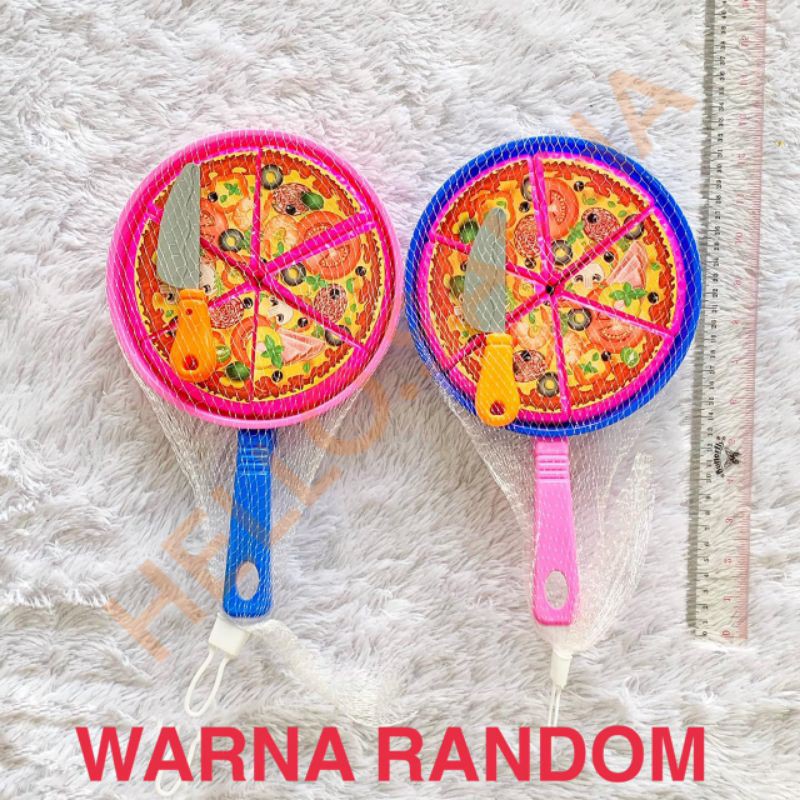 Jual MAINAN TEFLON TEPLON PIZZA UKURAN BESAR LENGKAP DENGAN PISAU ...