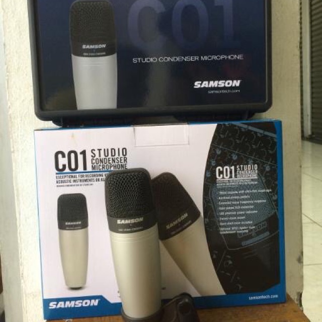 Jual Mic microphone studio recording samson | Shopee Indonesia