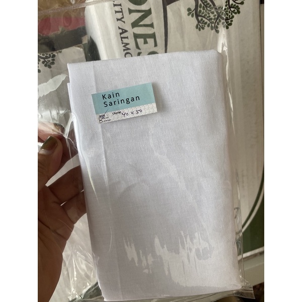 Jual Kain saringan bentuk kantong ukuran 40x50/Kain saringan serut | Shopee Indonesia