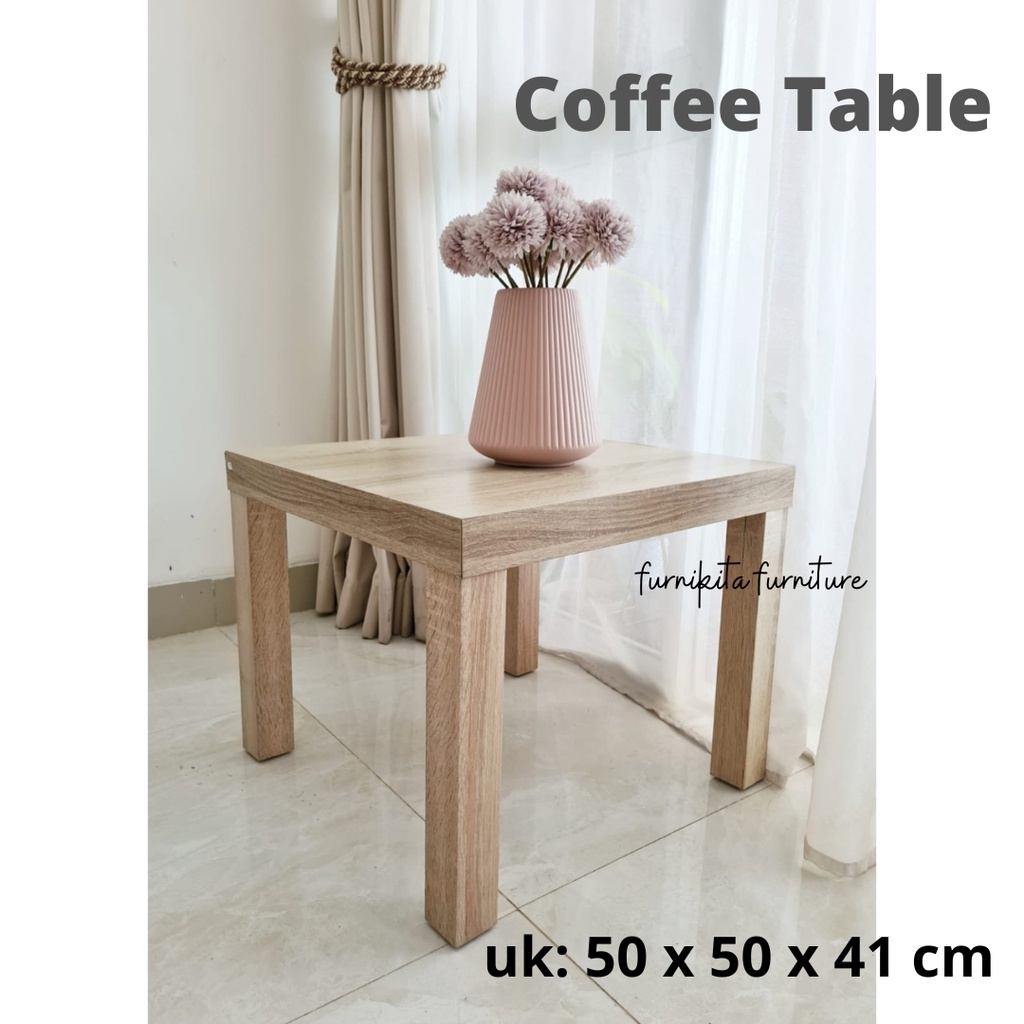 Jual MEJA TAMU MINIMALIS COFFEE TABLE MEJA SUDUT END TABLE SCANDINAVIA ...