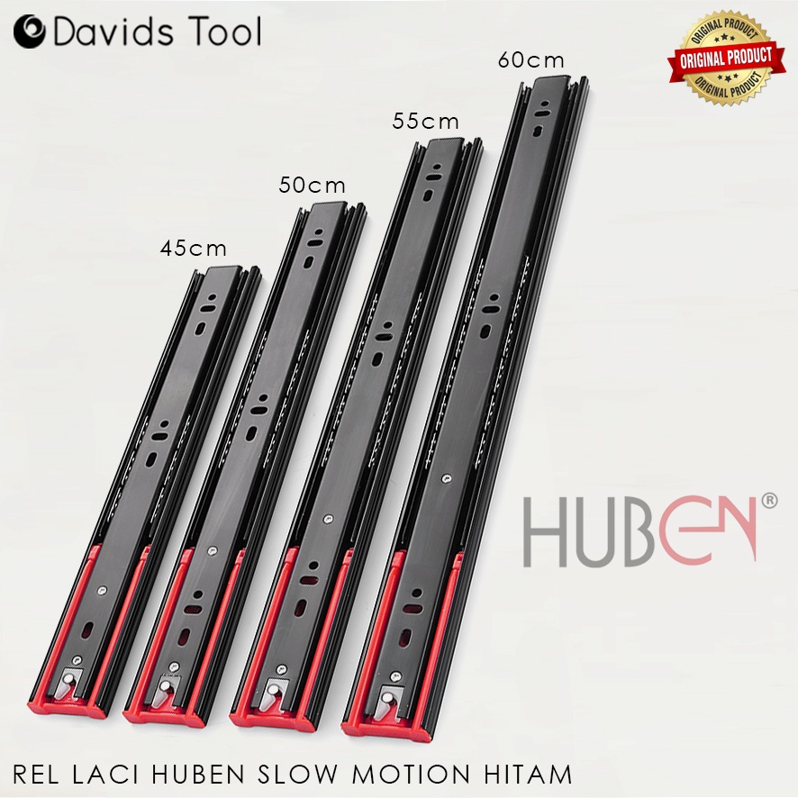 Jual Huben Rel Laci Slow Motion Double Track Kitchen Set Tarik Meja ...