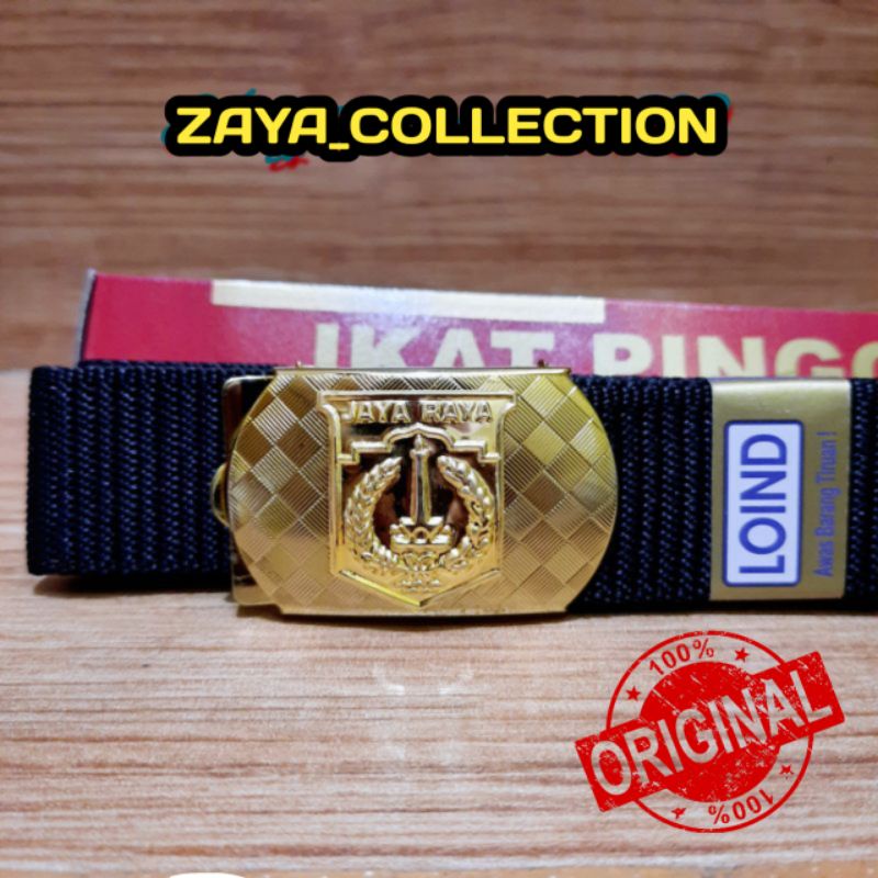 Jual Sabuk LOIND DKI/JAYA RAYA Motif Catur Jepit 2 | ikat pinggang LOIND JAYA RAYA motif catur ...