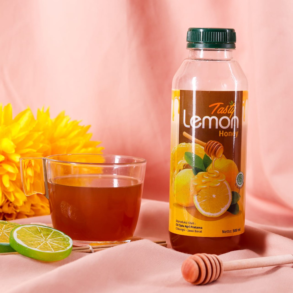 Jual Sari Lemon Murni plus Madu Tasty Lemon Segar Asli Original 500 ml ...