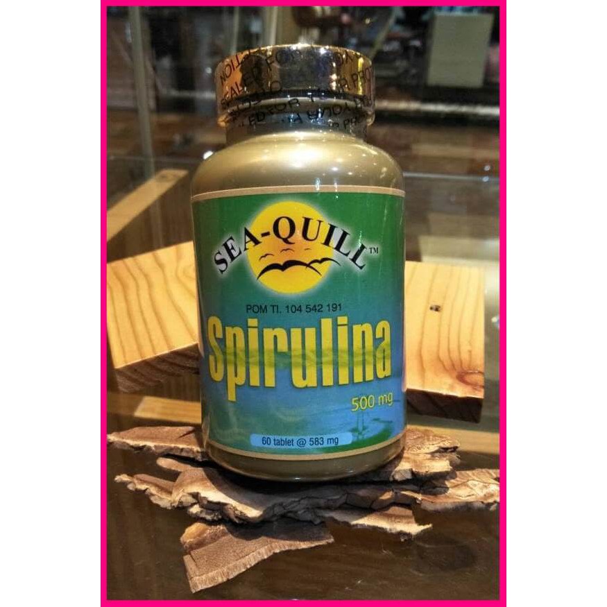 Jual Sea Quill Spirulina / Sea-Quill Suppelement Spirulina Asli 100% ...