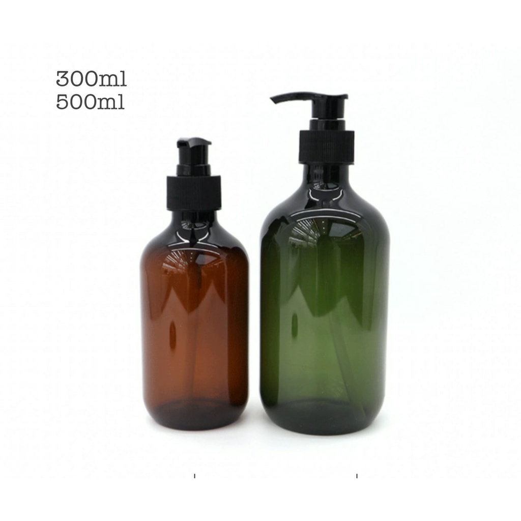 Jual Botol shampoo 500ml Botol Skincare Botol Lotion 500ml Botol Pump ...