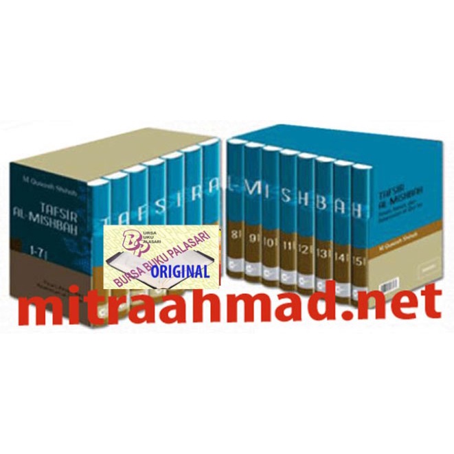 Jual Tafsir Al Mishbah Lengkap SET 15 Jilid M Quraish Shihab /LenteraHati ORIGINAL | Shopee ...