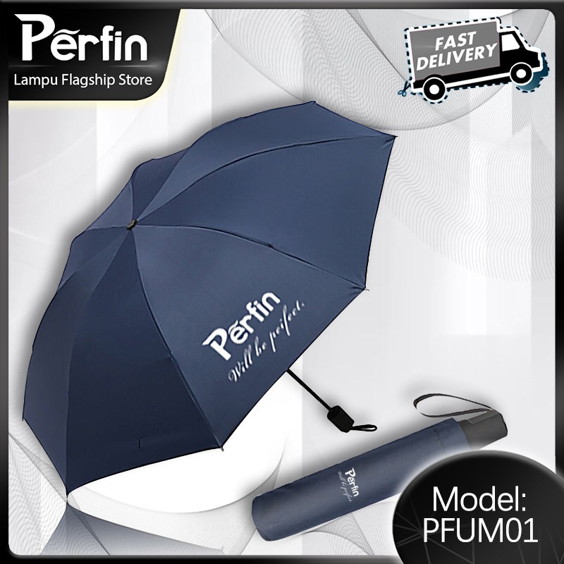 Jual Perfin PFUM01 Payung Lipat Otomatis Anti UV / Payung Otomatis Buka Tutup Anti UV | Shopee ...