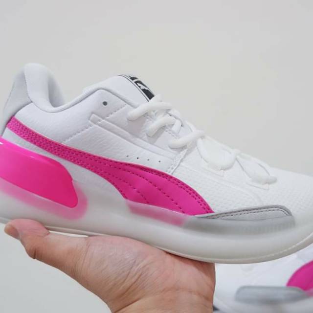 Jual Sepatu Basket Puma Clyde Hardwood Low Pink Glo | Shopee Indonesia