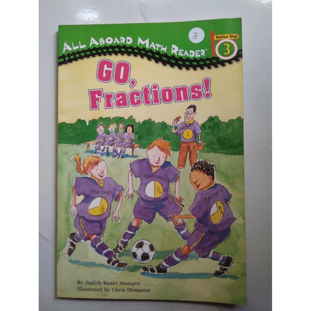Jual Novel dan Buku Serba 30RB - All Aboard Math Reader Go Fractions ...