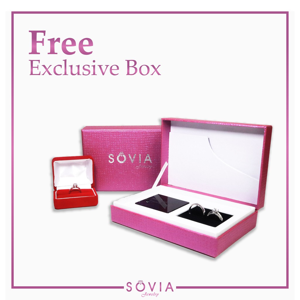 Jual Sovia Jewelry Kotak Cincin Exclusive Free Laser Design 031816 ...